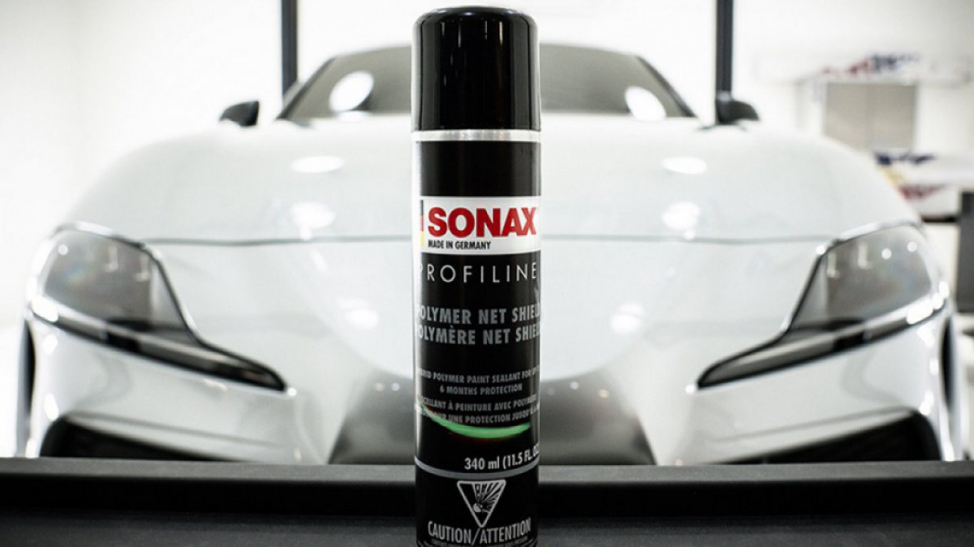 Външно VIP почистване + нанасяне на полимер Sonax Polymer Netshield ...